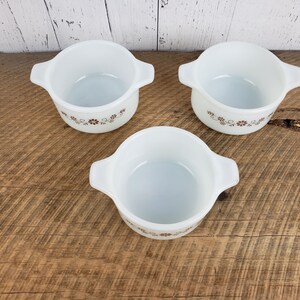 Vintage Set of 3 Dynaware Termocrisa Glassware Individual Casserole ...
