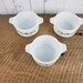 Vintage Set of 3 Dynaware Termocrisa Glassware Individual Casserole ...