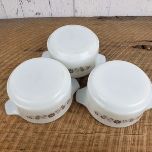 Vintage Set of 3 Dynaware Termocrisa Glassware Individual Casserole ...