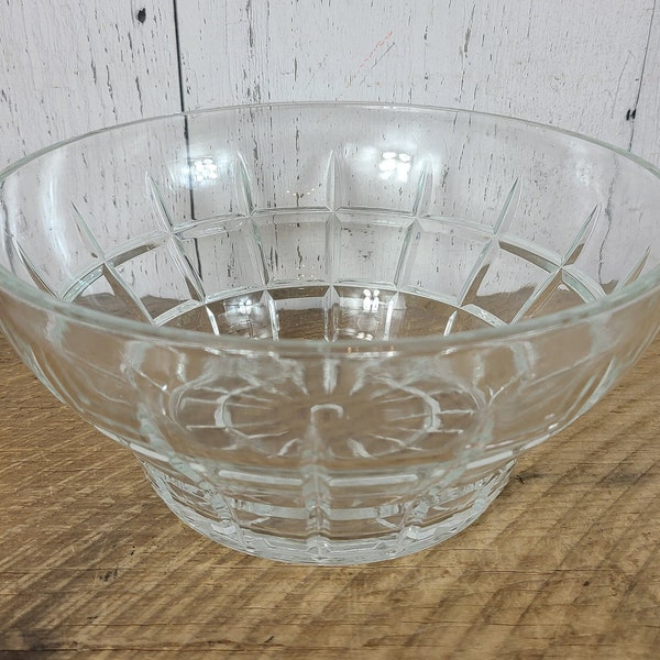 Italian Crystal Fruit Bowl - Etsy