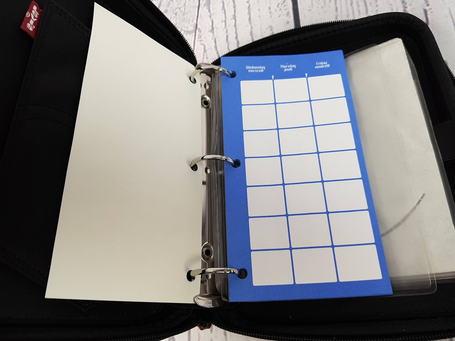 Vintage 90s Levi's Personal Organizer Binder Daily Planner - Etsy