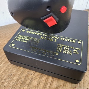 Vintage Thrustmaster Joystick Computer Flight Simulator Video Games ...