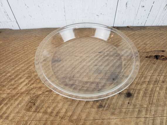 Vintage Pyrex Pie Plate Clear Glass 208 Baking Dish Oven & - Etsy