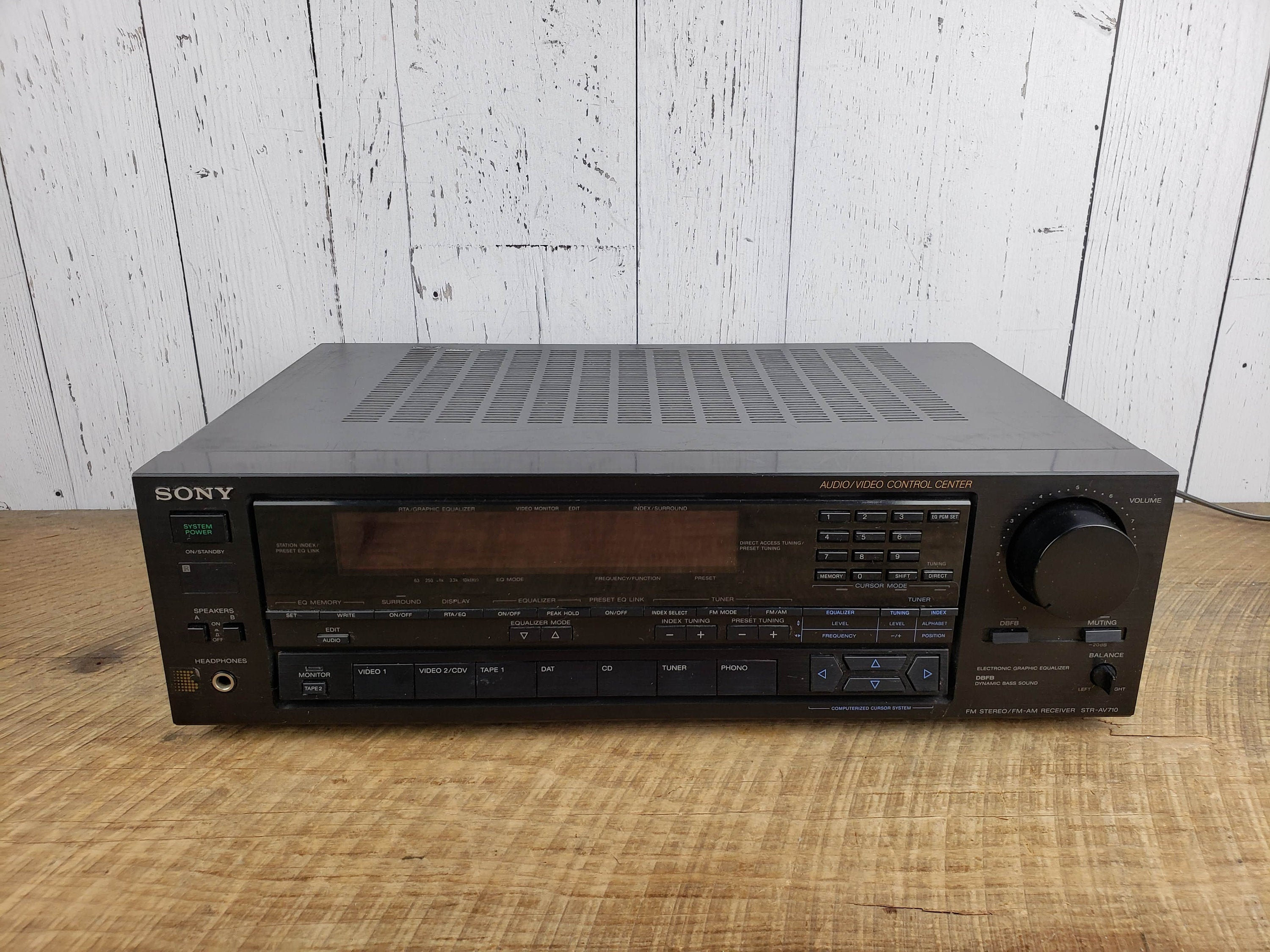 80s Sony Receiver