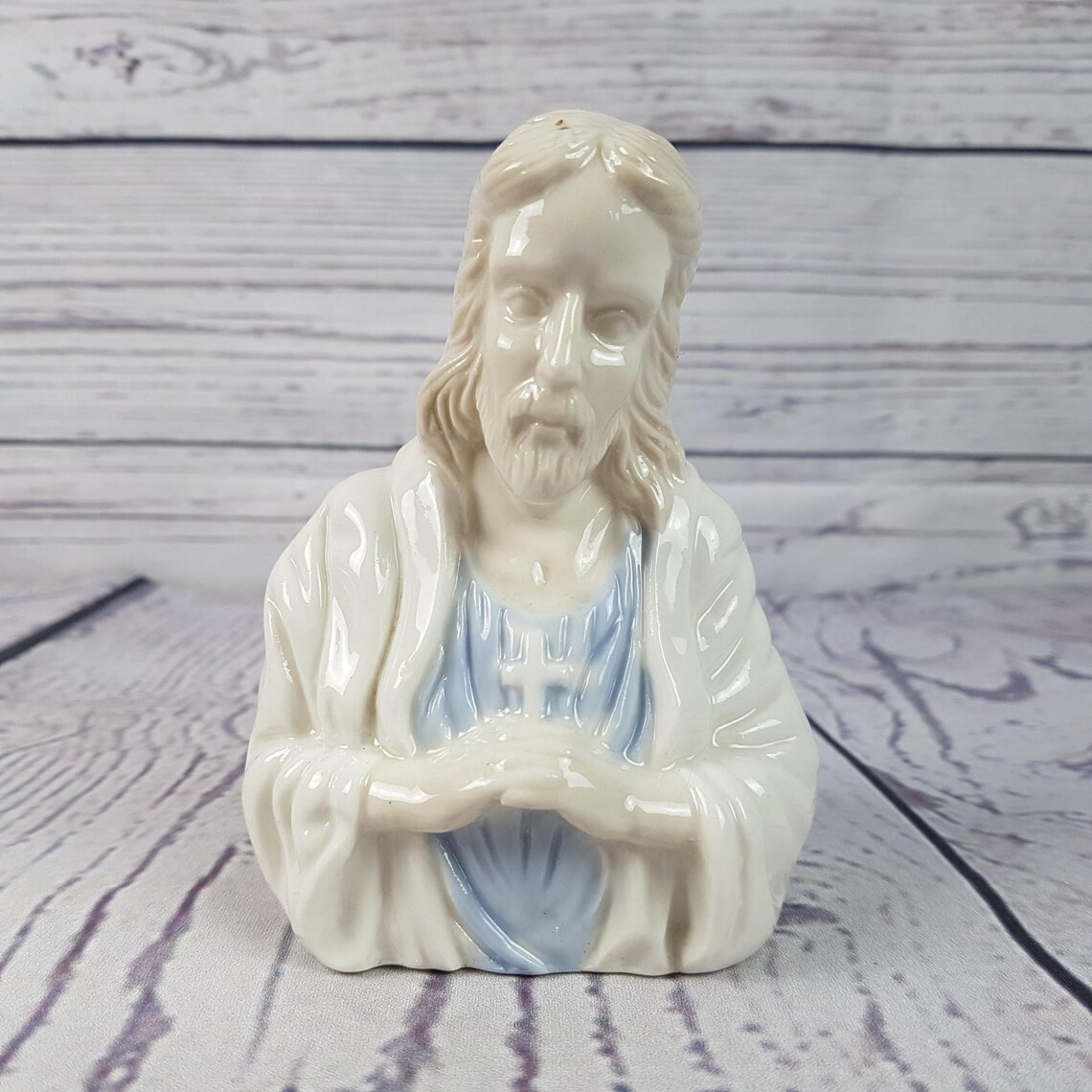 Vintage Compassionate and Caring Jesus Christ Ceramic Statue - Etsy