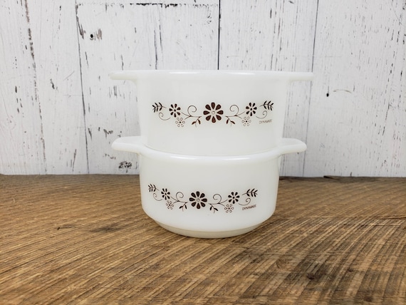 Vintage Set of 2 Dynaware Termocrisa Glassware Casserole | Etsy