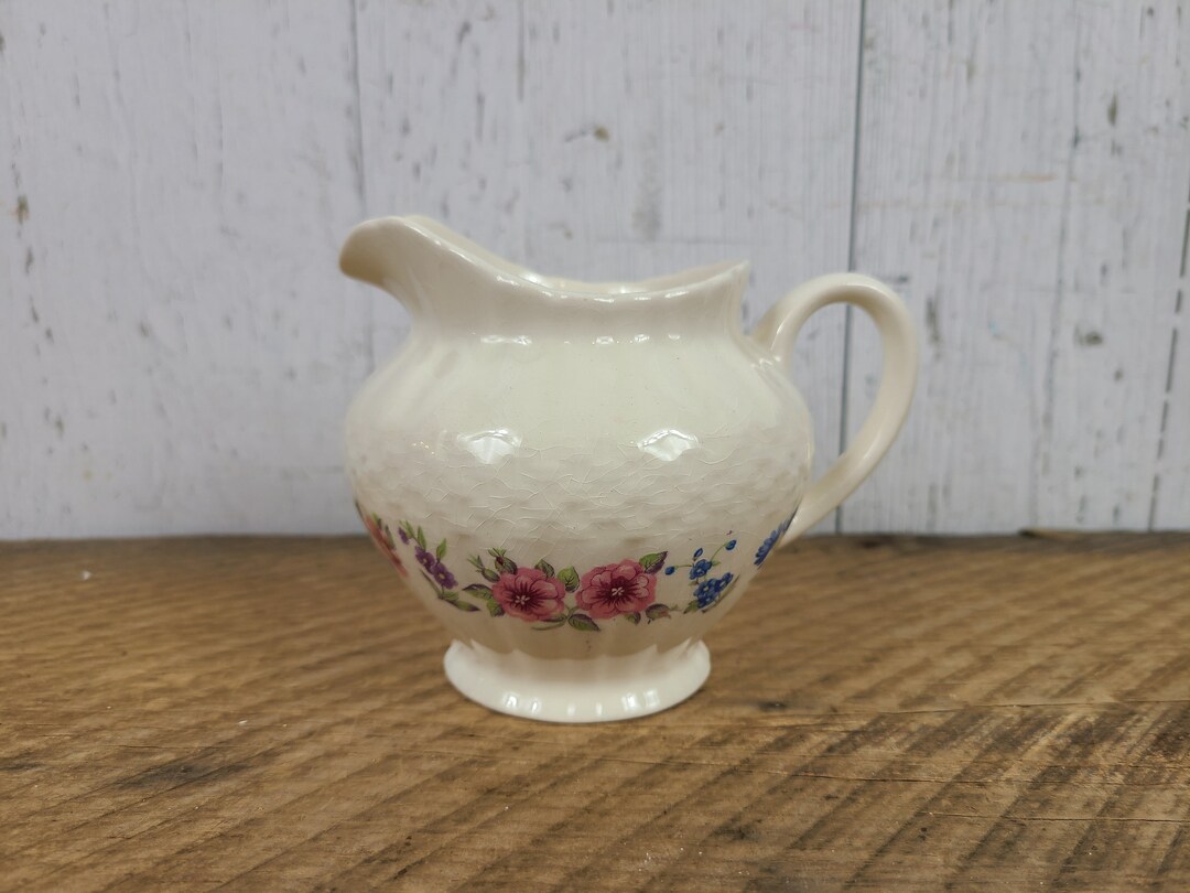 Vintage Solian Ware Reedwoode Creamer Pitcher Simpsons Potters England ...