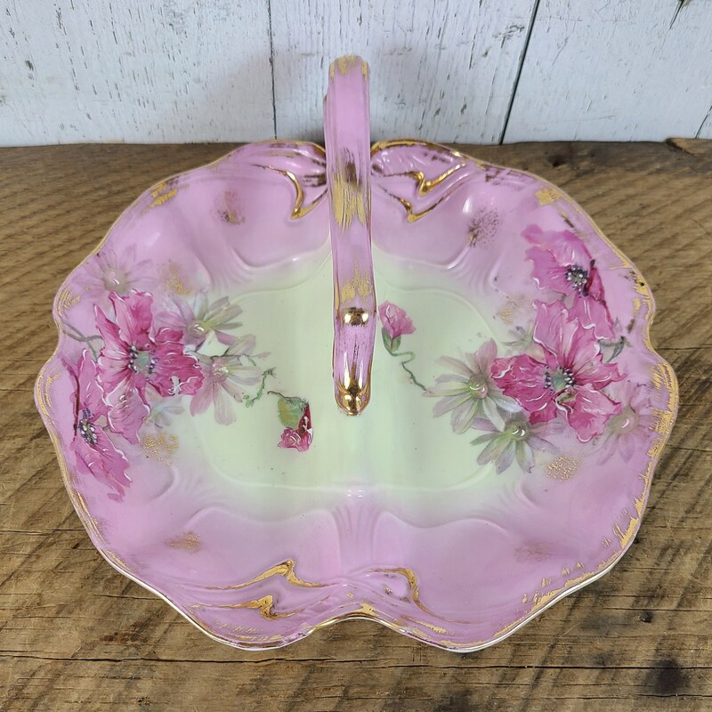 Nappy Handled Dish Porcelain - Etsy