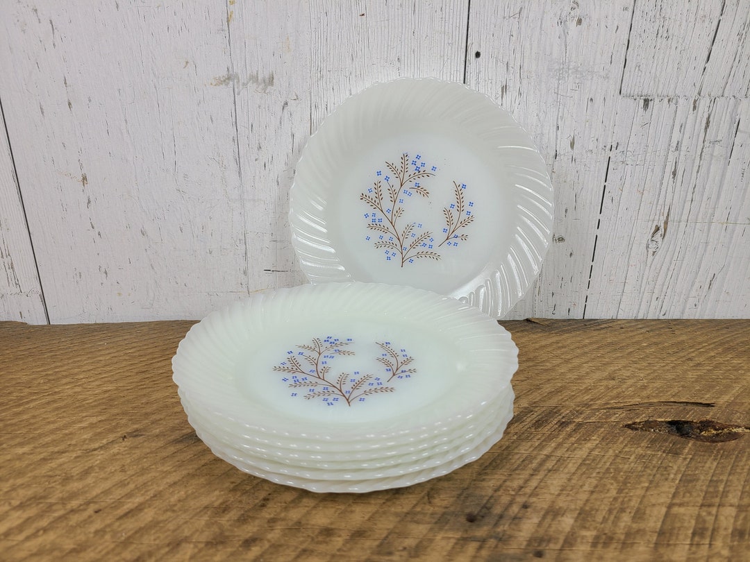 Vintage Set of 7 Termocrisa Salad Bread Plate 7.5 Mexico - Etsy