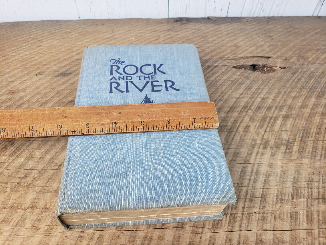 Vintage the Rock and the River by Ralph Connor Hardcover Book - Etsy