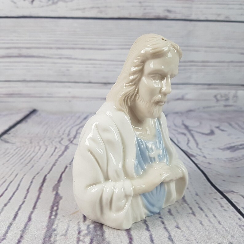 Vintage Compassionate and Caring Jesus Christ Ceramic Statue - Etsy