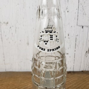 Vintage Pure Spring Soda Bottle 10 OZ Ottawa Canada Beverage Company ...