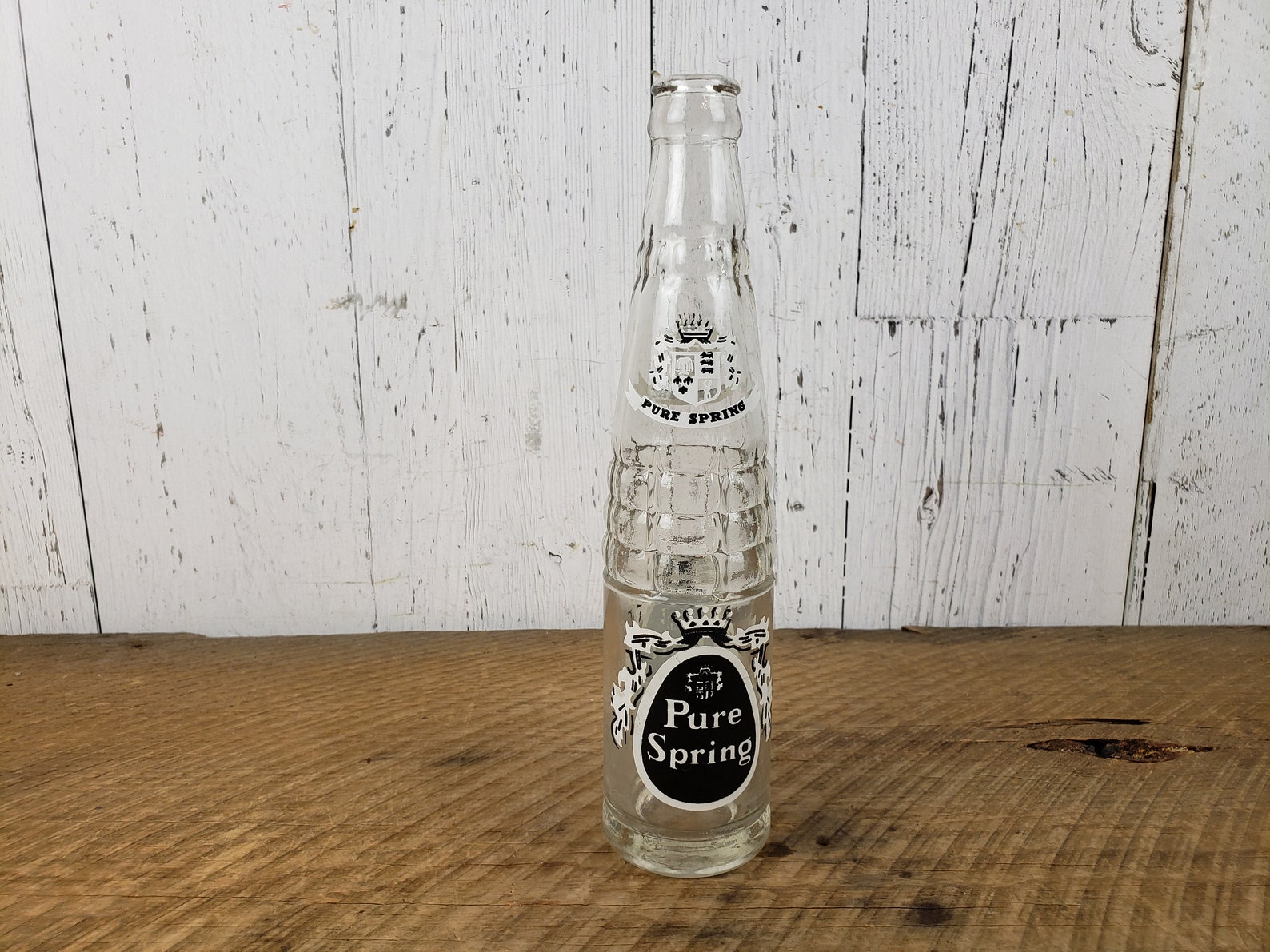 Vintage Pure Spring Soda Bottle 10 OZ Ottawa Canada Beverage - Etsy Canada