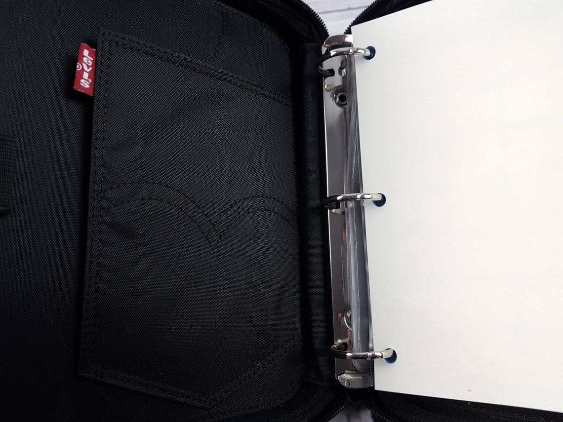 Vintage 90s Levi's Personal Organizer Binder Daily Planner - Etsy