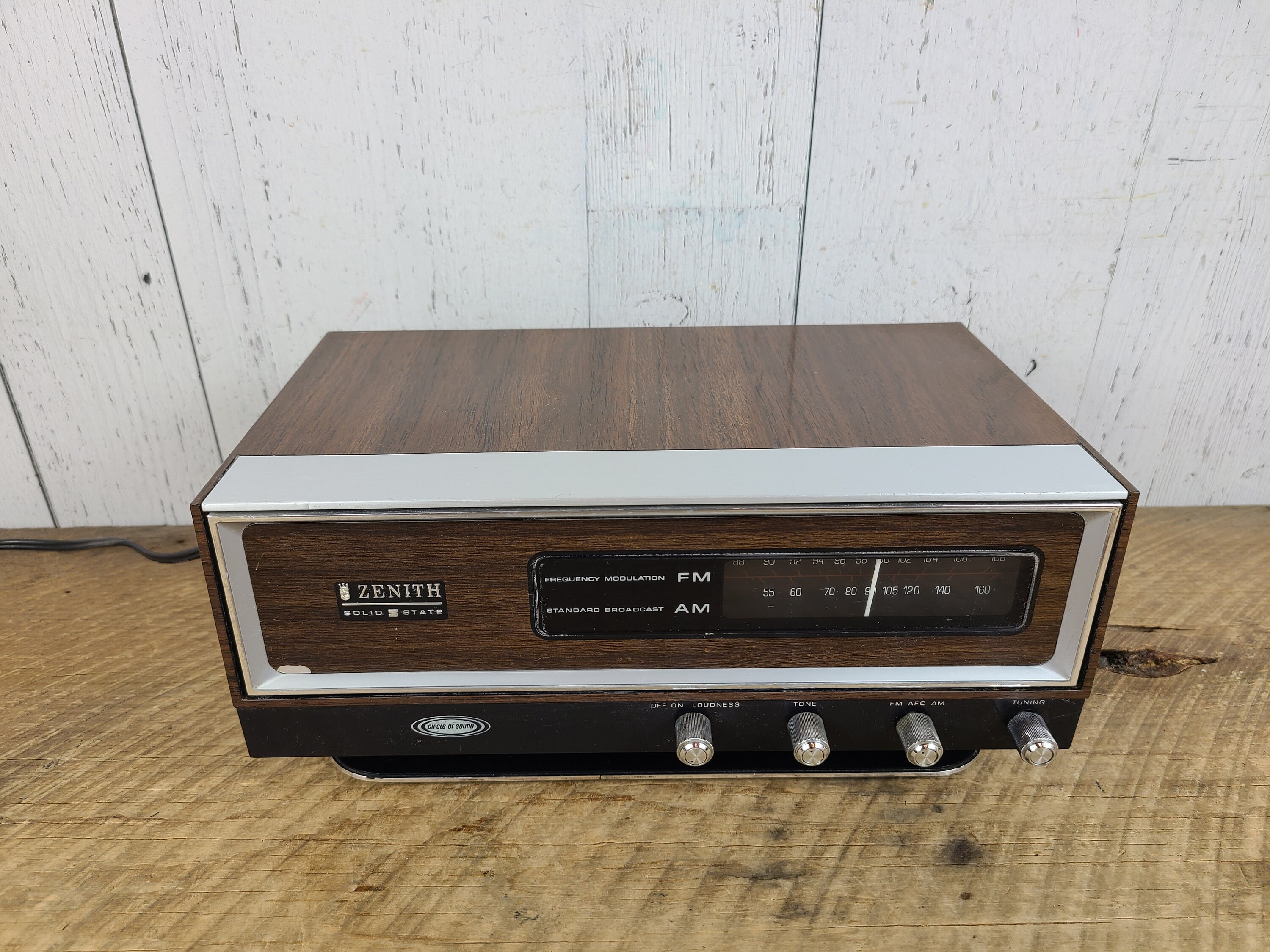 Vintage ZENITH Solid State Radio Model K421W AM/FM Tuner - Etsy Canada