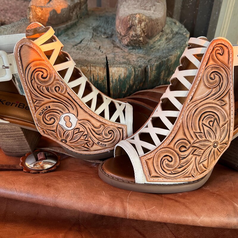 Tooled Leather Shoes - Etsy