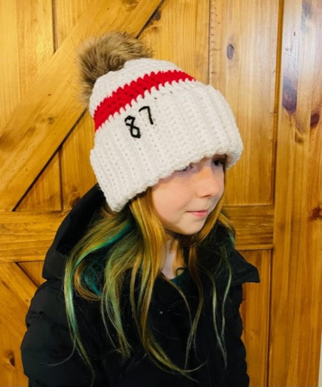 PATTERN ONLY - Taylor Swift Beanie - 87 - Swiftie Beanie - Crochet ...