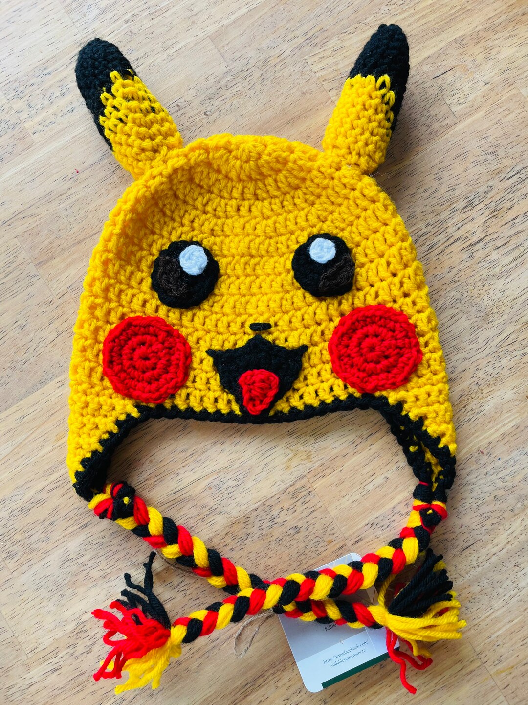 Crochet Pikachu Hat - Pikachu - Pokémon Hat - Crochet Hat - Hat - Etsy