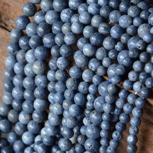 Blue Coral Stone Beads,coral Beads,full Strand - Etsy