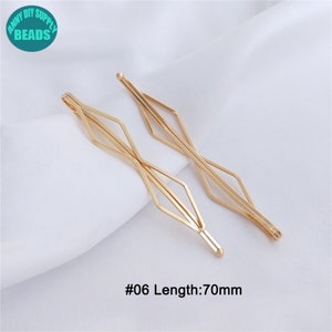 14k Real Gold Plated Hair Pins,hair Accessories,hair Clip,wedding Hair ...