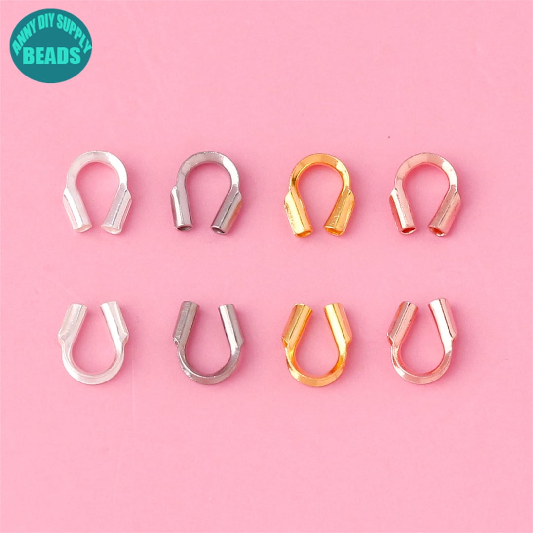 10 Pair Sterling Silver U Shape Wire Guardians,diy Jewelry Making ...