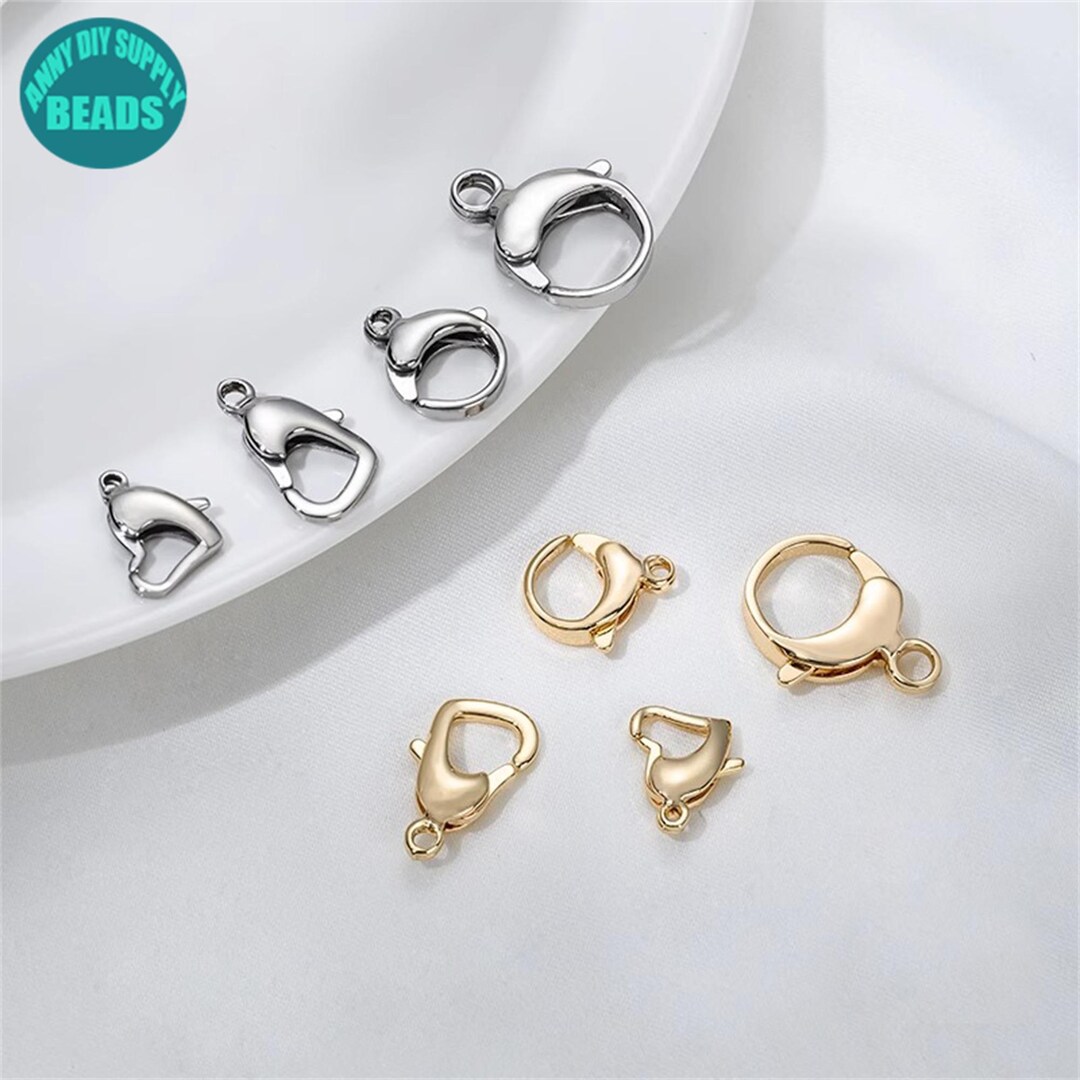 Stainless Steel Lobster Clasp,jewelry Clasp,heart Bracelet Clasp ...