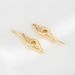 14K Real Gold Plated Brass Pearl Clasp,fish Hook Clasp,necklace Clasp ...