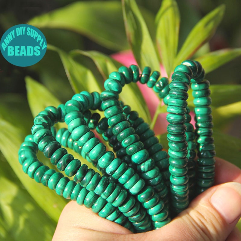 Malachite Beads - Etsy