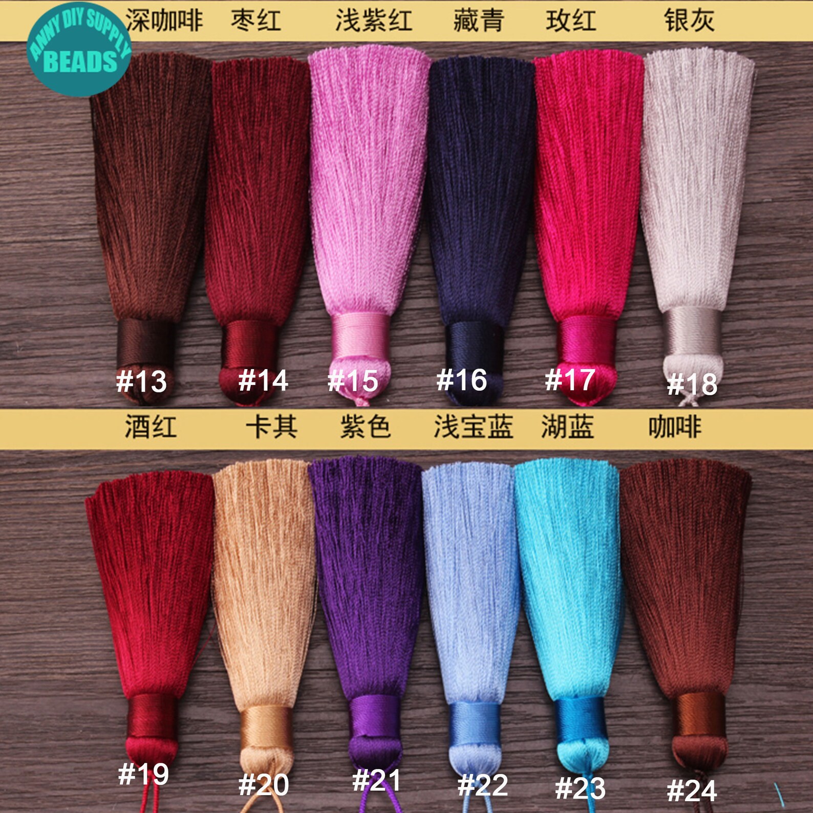 8cm Full Thick Silk Tassel,exquisite Hand Made Silk Tassel,long Tassel ...