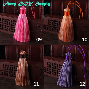 Colorful Silk Rayon Tassel,thick Tassel,7.5cm Silk Tassel,bracelet ...