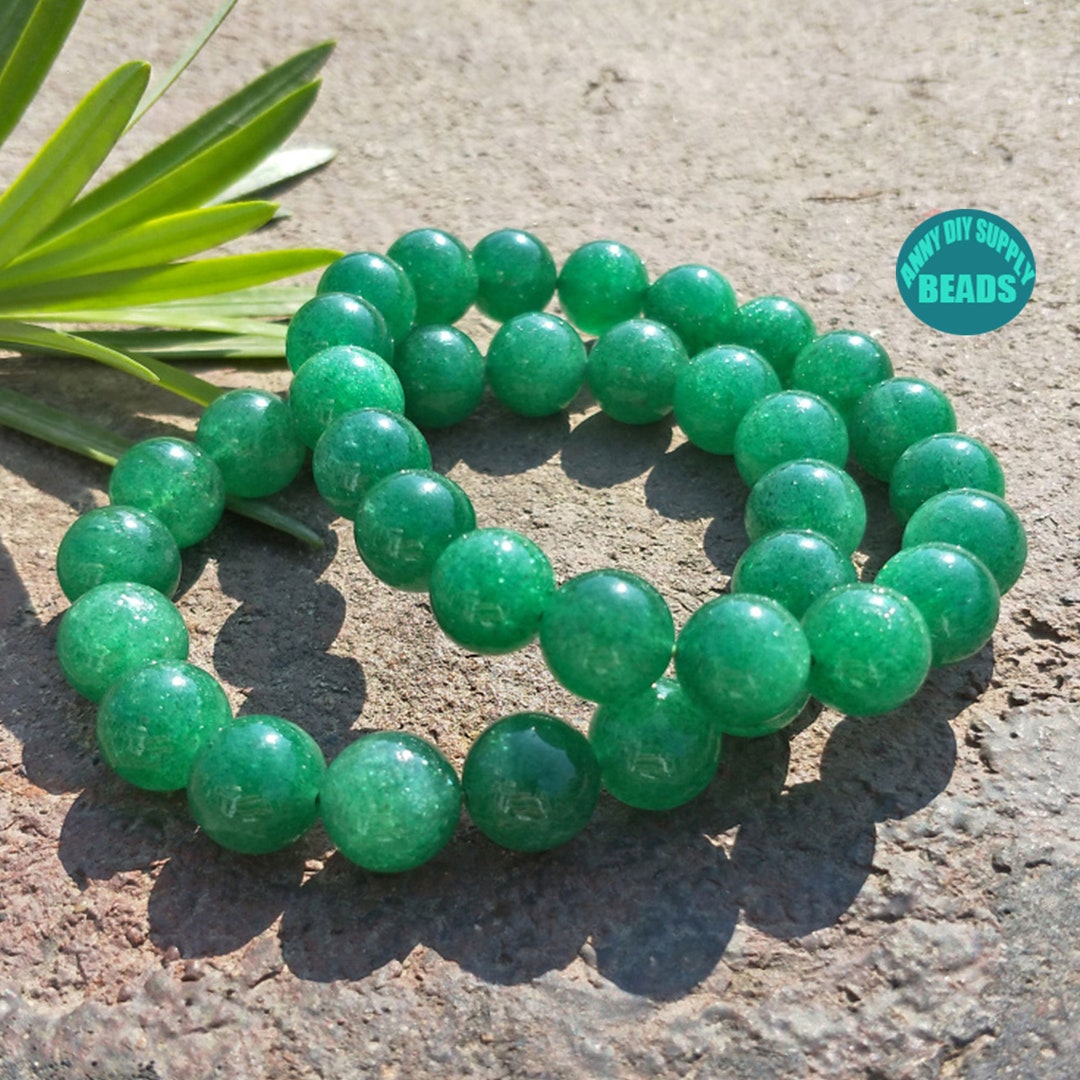 8mm/11mm Genuine Natural Brazilian Starlight Green Strawberry Crystal ...