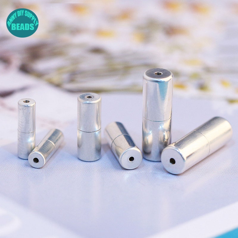Sterling Silver Screw Caps - Etsy UK