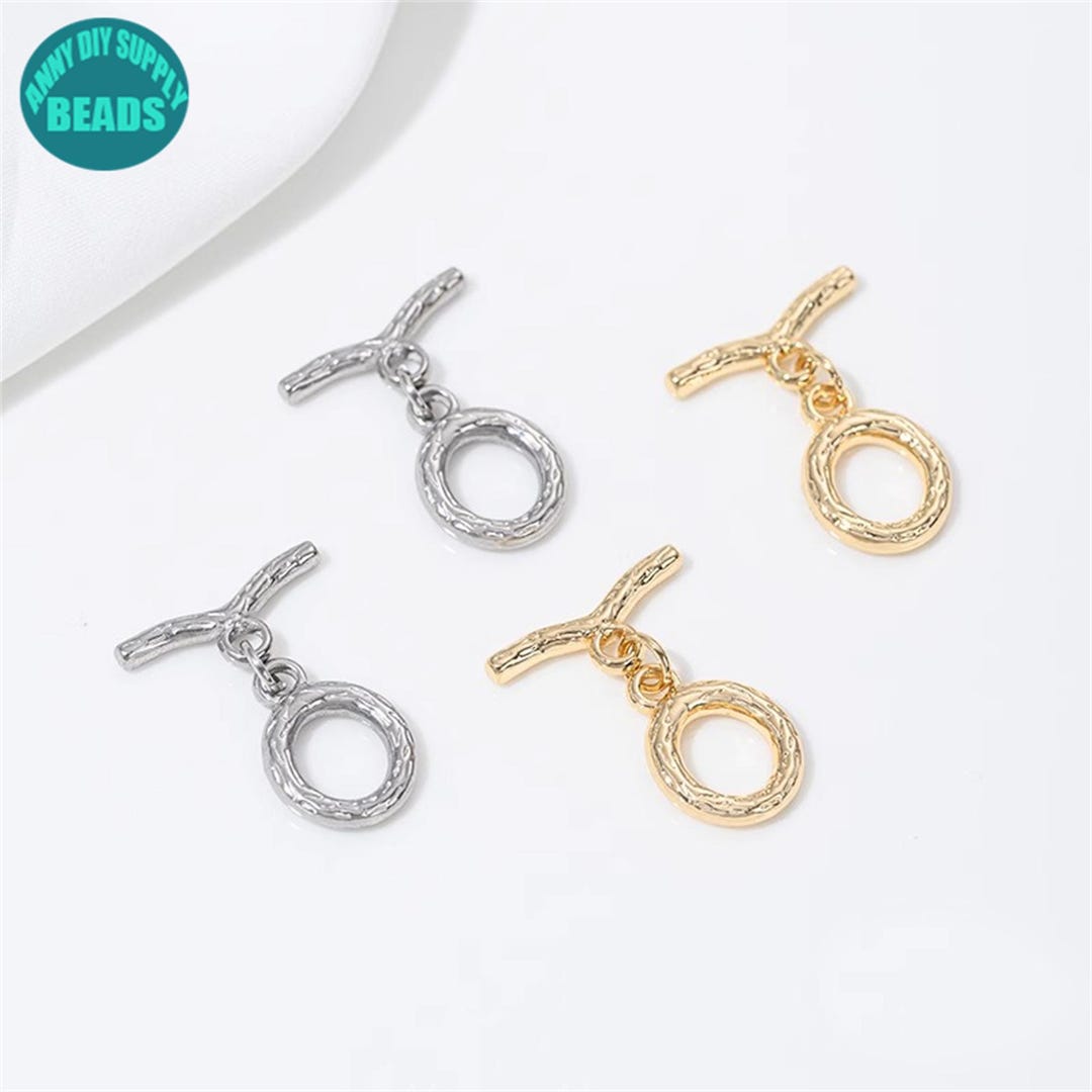 12mm Stainless Steel Toggle Clasp,large Circle Clasp,necklace Clasp ...