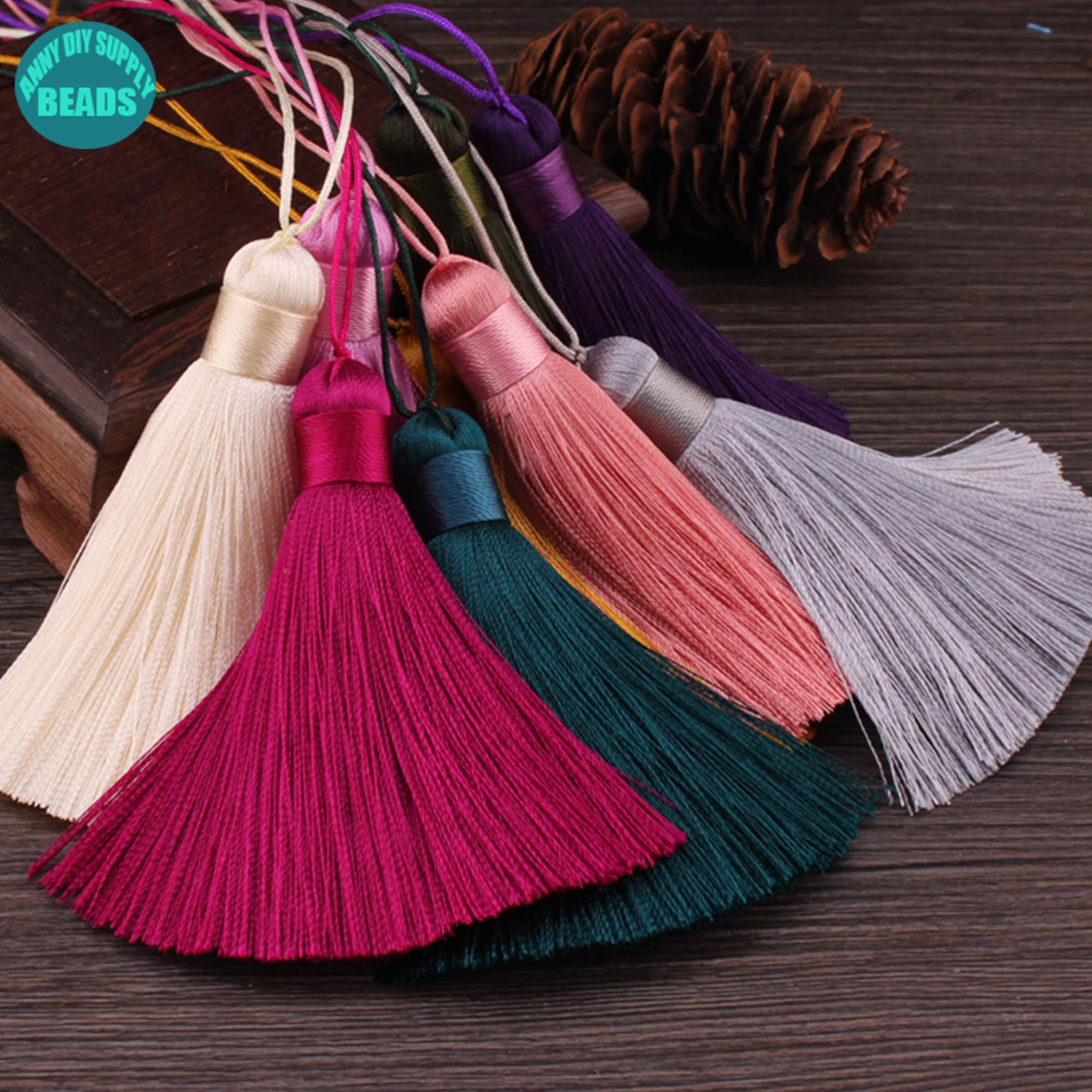 8cm Full Thick Silk Tassel,exquisite Hand Made Silk Tassel,long Tassel ...