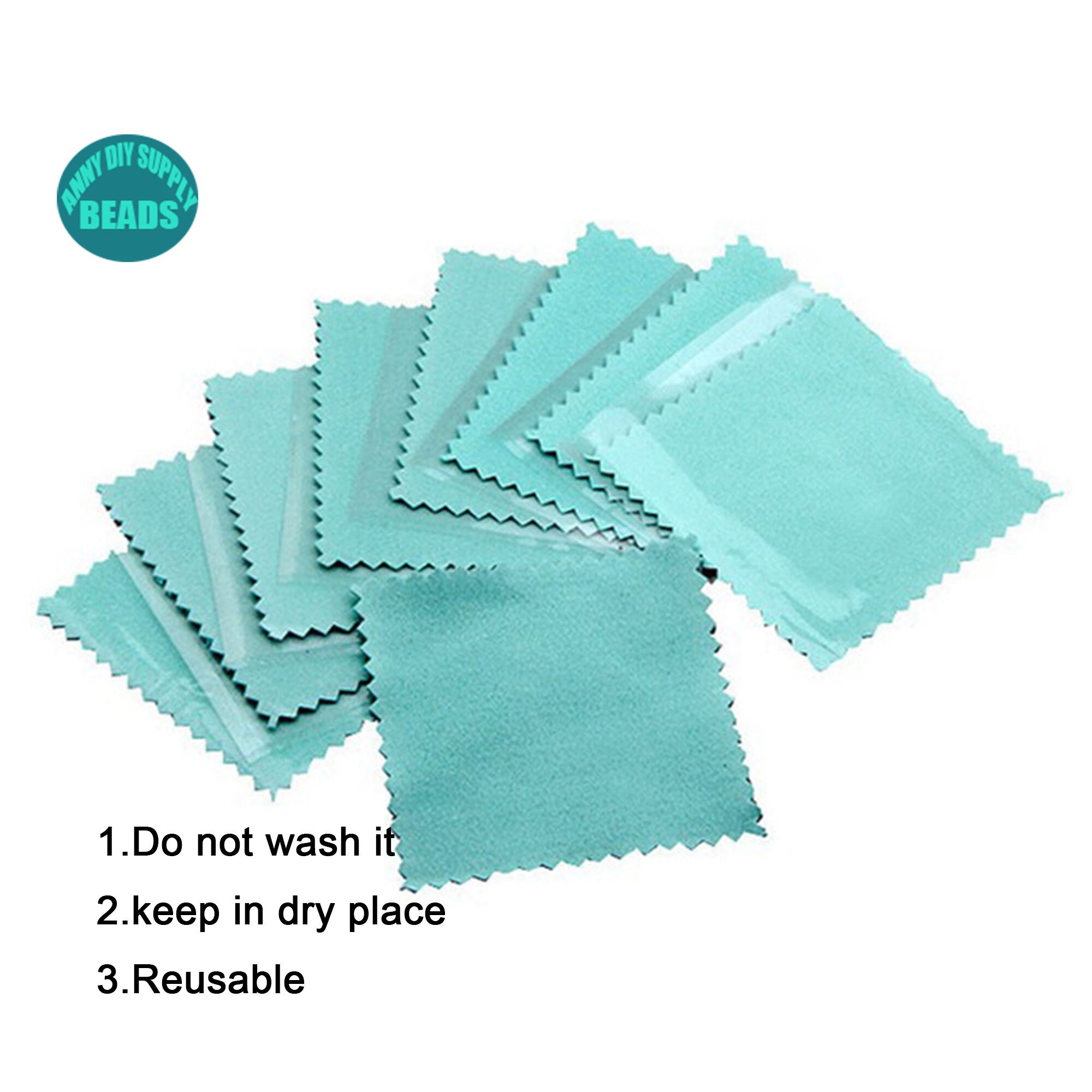 50/100/500PCS 8CM Sterling Silver Polishing Cloth,silver Cleaning Cloth ...