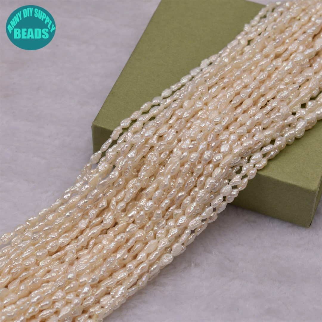 3-4mm Irregular Shape Baroque Pearls,keshi Pearls,irregular Shape ...