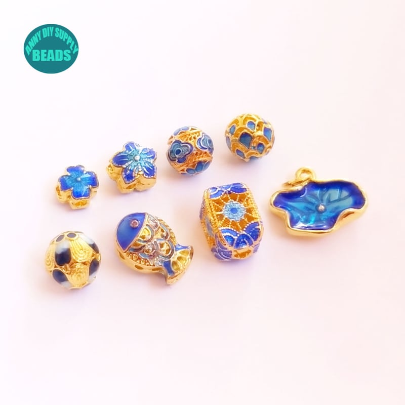 Cloisonne Beads - Etsy