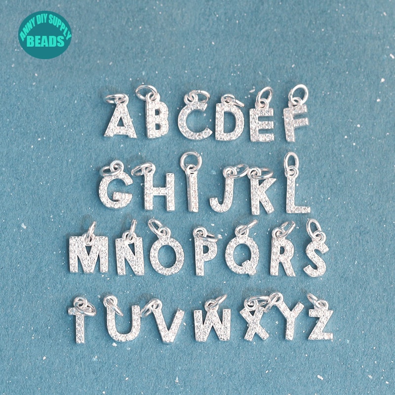 Letter Pendant - Etsy