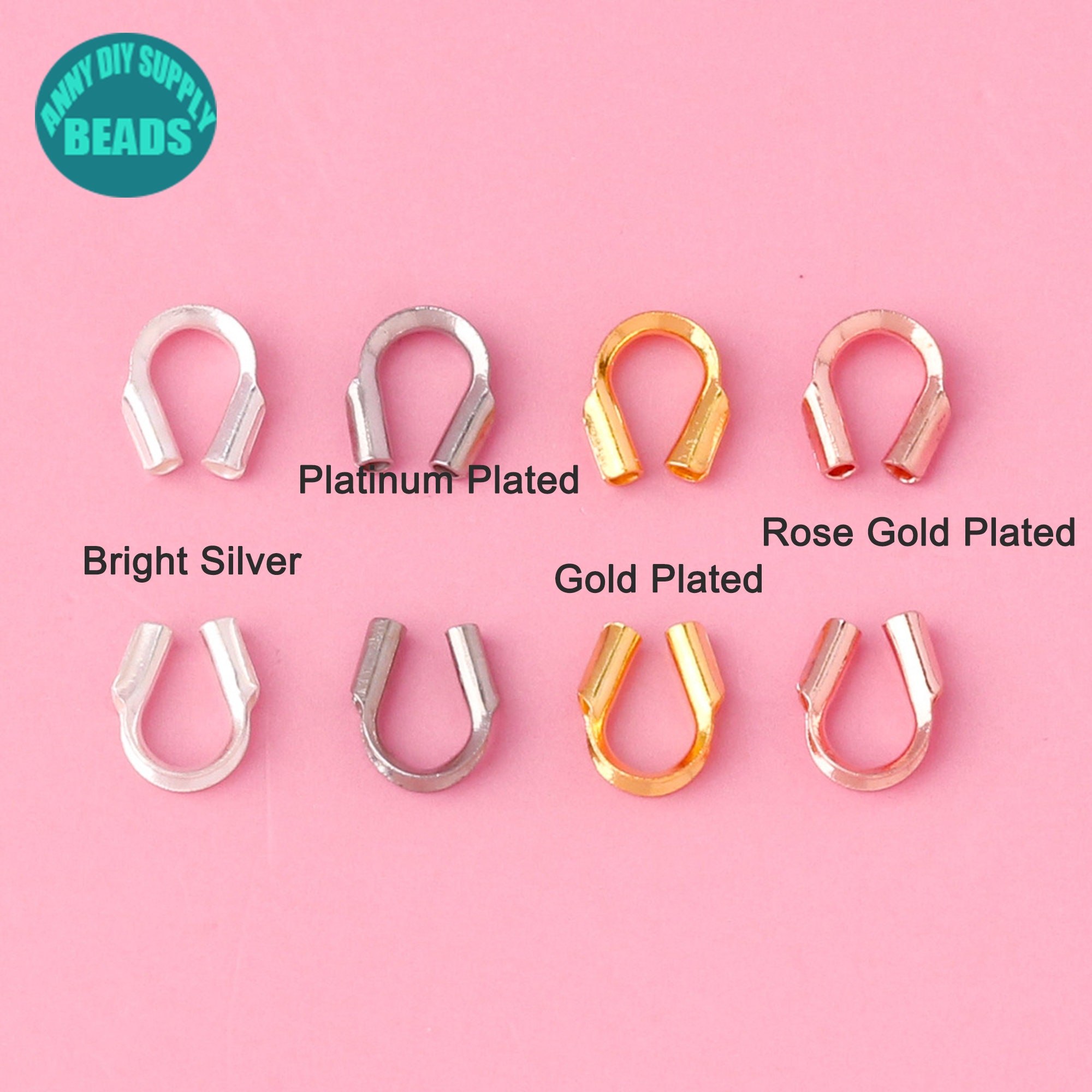 10 Pair Sterling Silver U Shape Wire Guardians,diy Jewelry Making ...