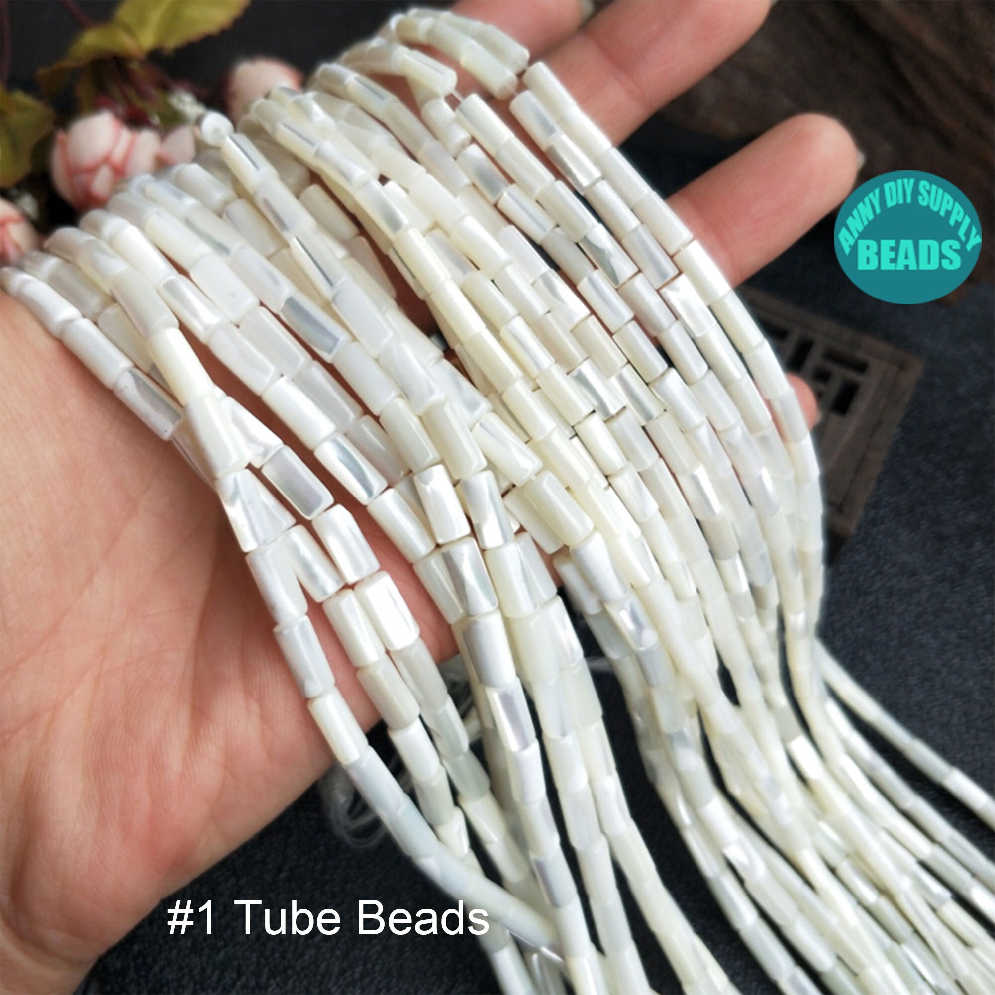 Full Strand Shell Beadsdrop Shape Beadswhite Shell | Etsy