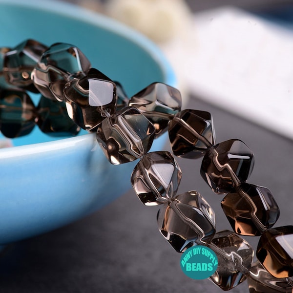 Smoky Quartz Beads - Etsy