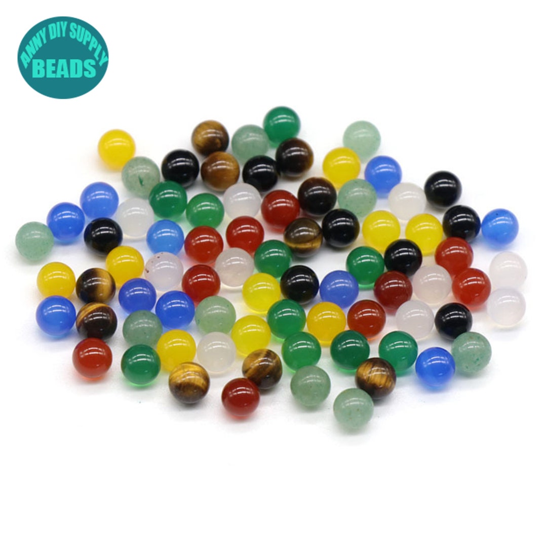 6mm No Hole Beads,natural Gemstone Beads,no Hole Beads,no Hole Gemstone ...