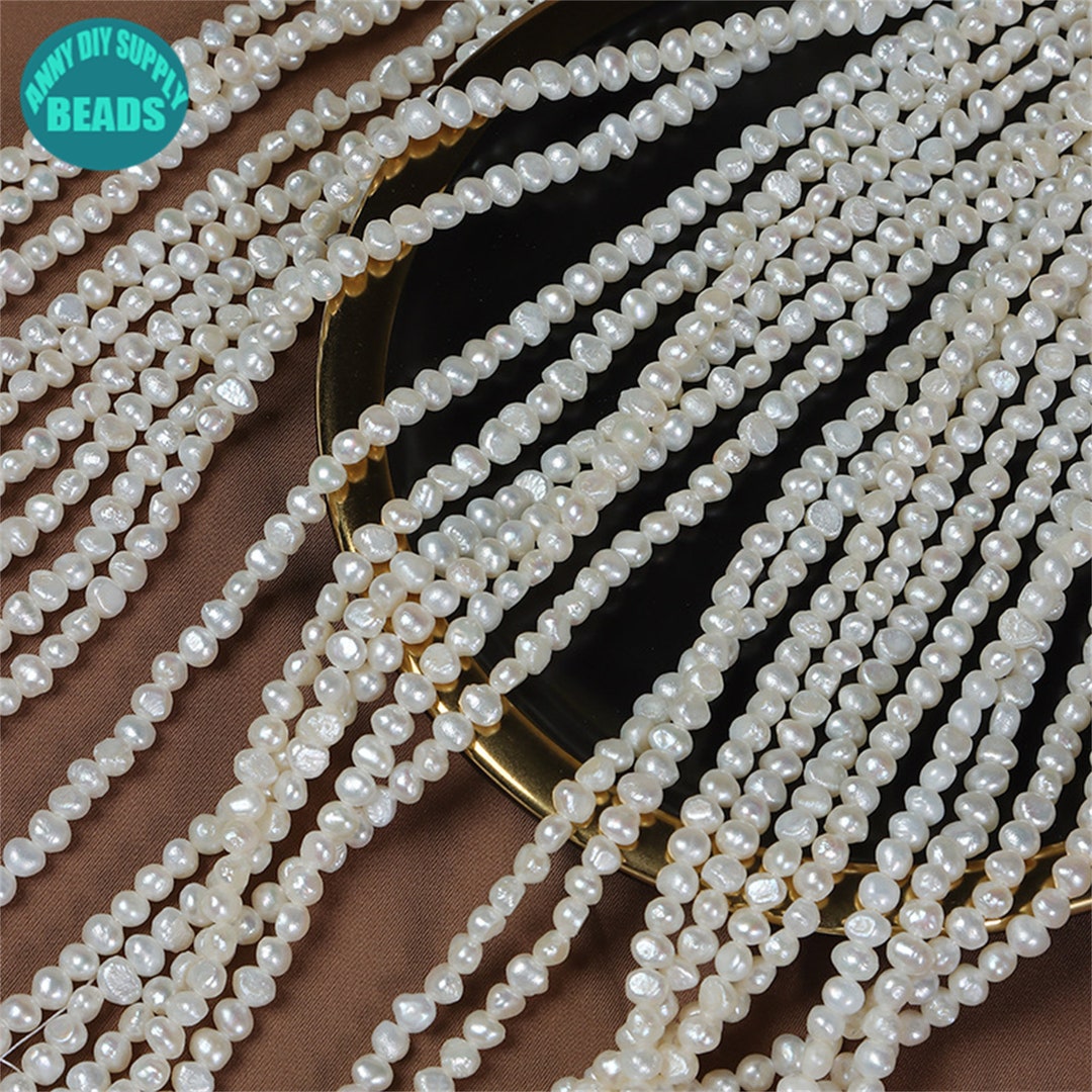 5-6mm Freshwater Pearl Beads,freshwater Pearl,baroque Pearl,real Pearl ...
