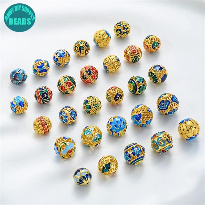 Cloisonne Beads - Etsy