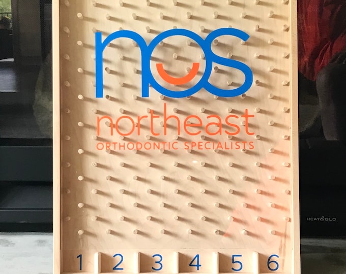 24 X 18 Custom Logo Plinko Game Board -- Promote Your Business With a ...