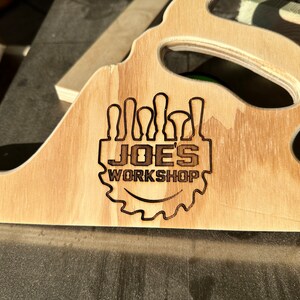 Personalized Table Saw Push Stick - Laser Engraved Gift for Woodworker ...