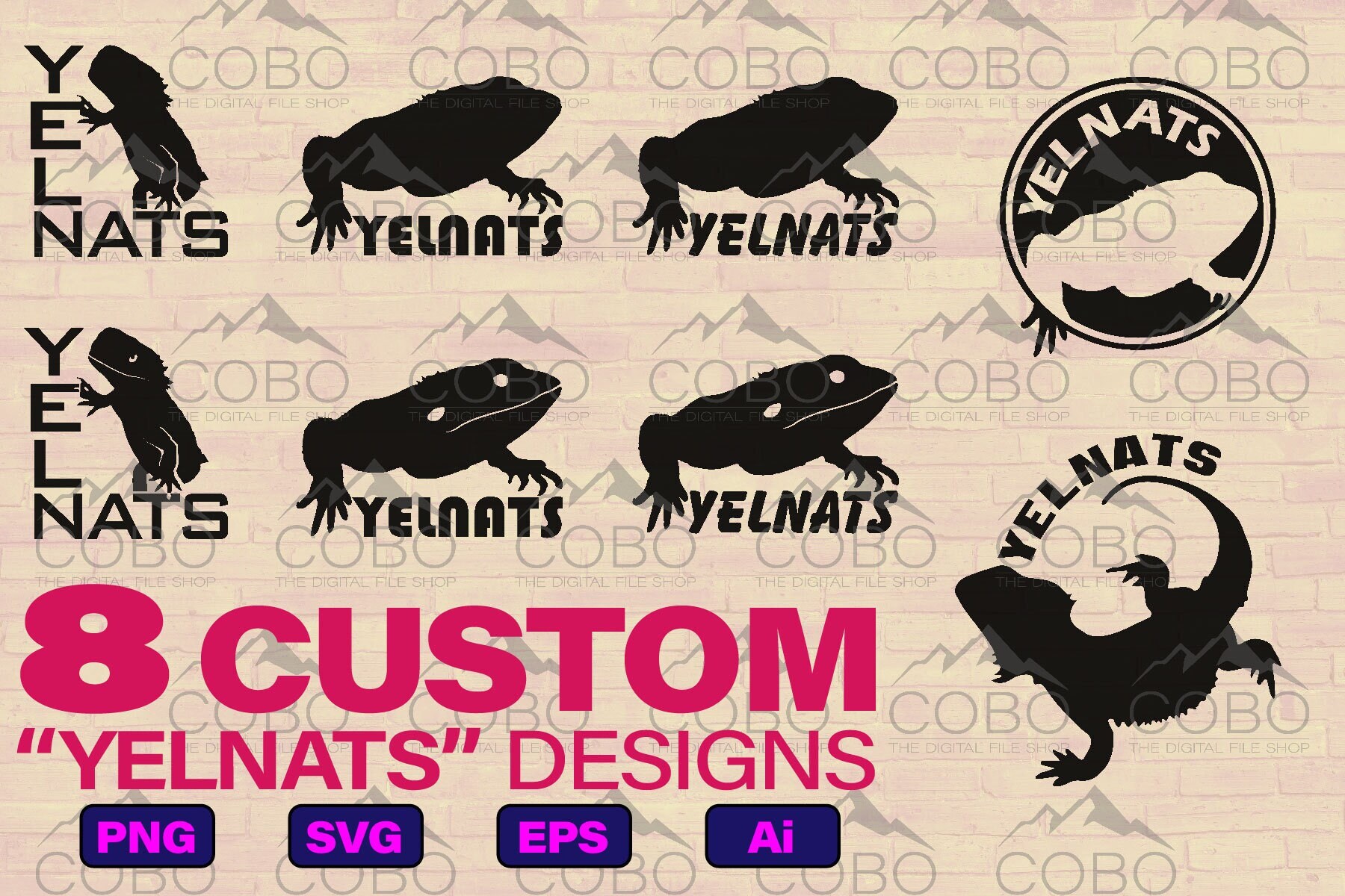 YELNATS Svg Decal Stanley YELNATS Png YELNATS Lizard Svg - Etsy