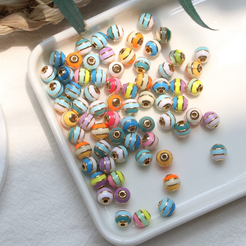 Enamel Beads - Etsy