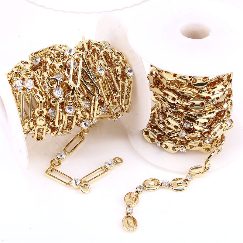 Coffee Bean Beads Chain - Etsy