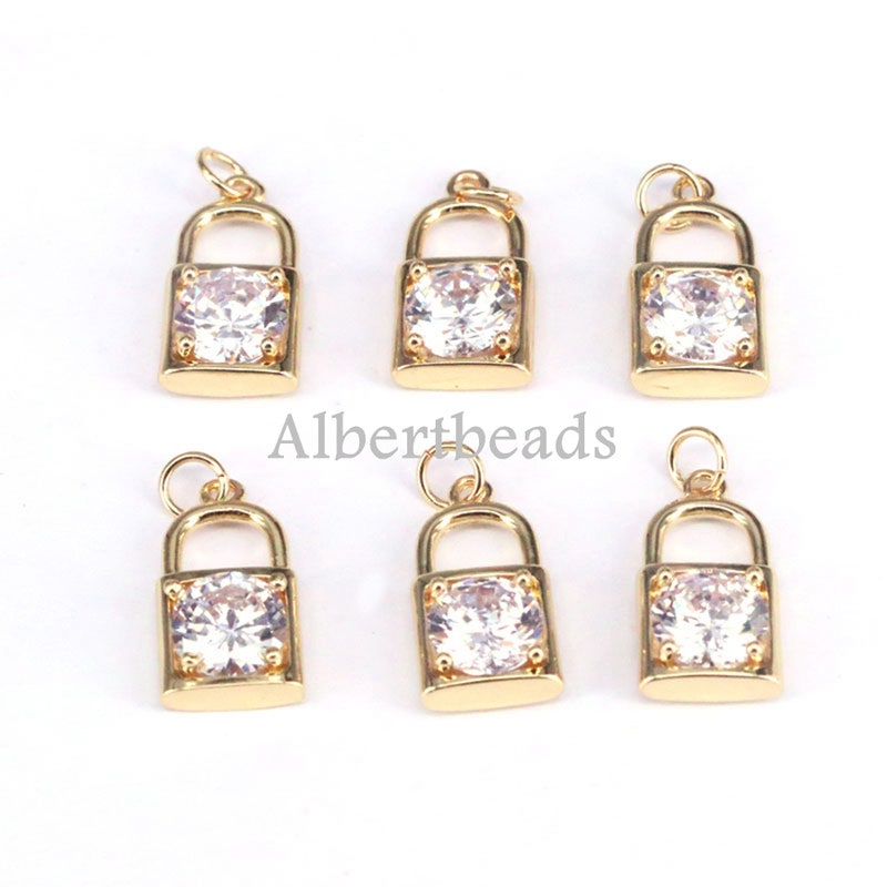 Pave Lock - Etsy